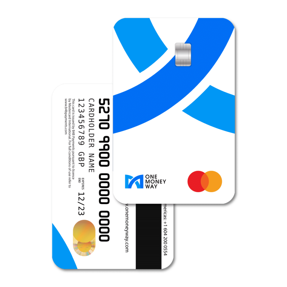 Business Account for Global Payments | OneMoneyWay