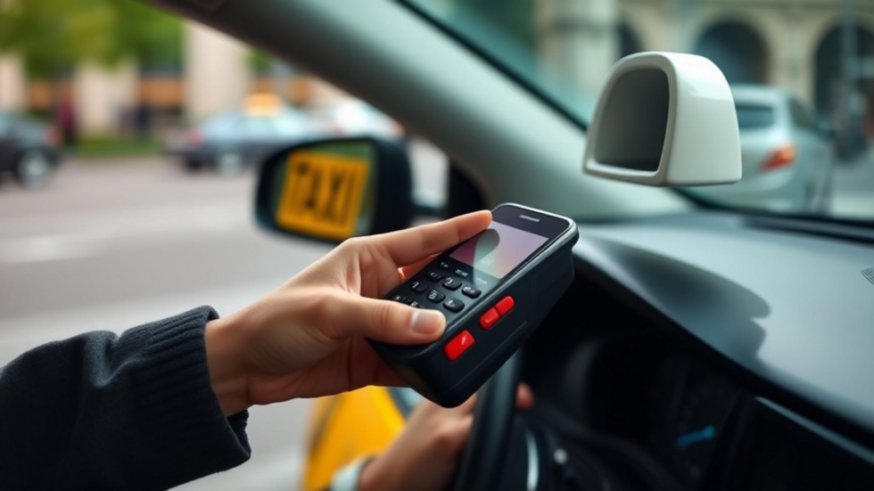 How to choose and set up a card machine for taxis