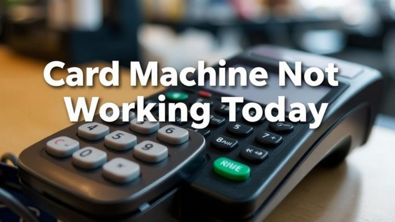 Understanding common reasons for Card machine not Working Today
