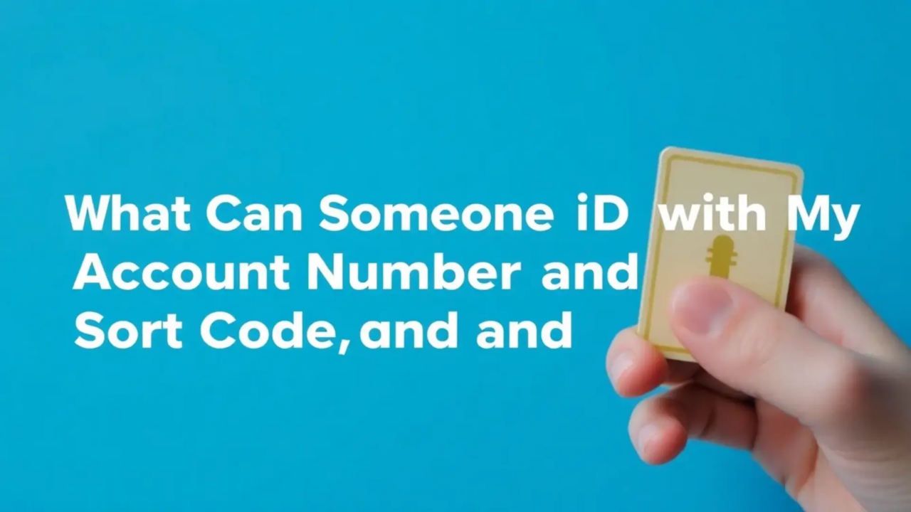 vad kan någon göra med mitt kontonummer, clearingnummer och adress