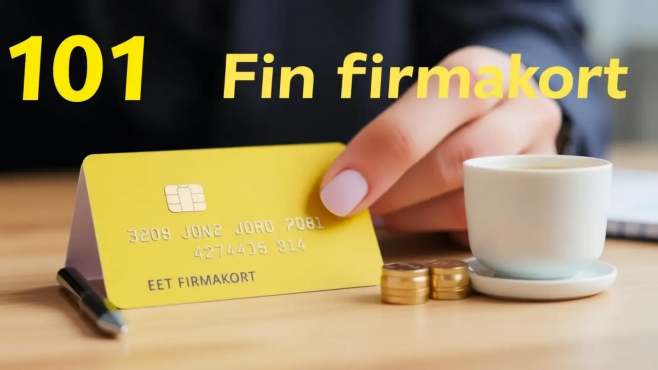 101 ting du skal vide om firmakort