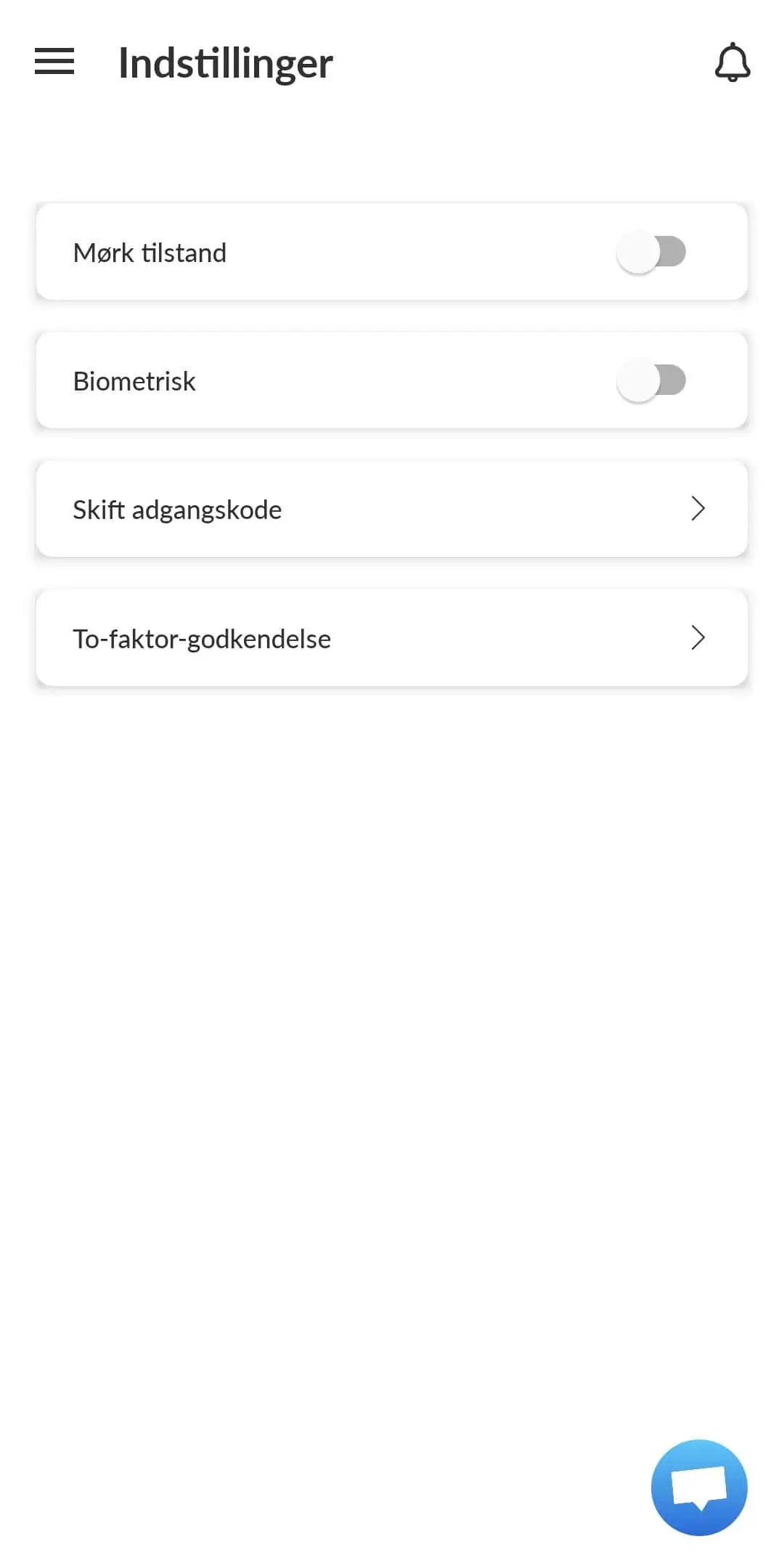 Opsæt 2FA i OneMoneyWay-webappen | OneMoneyWay